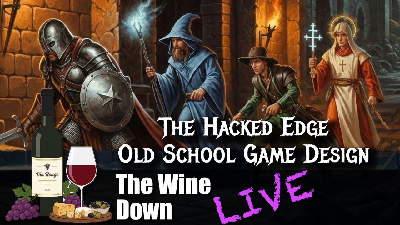 Old School Game Design: The Hacked Edge: 0th-Level Characters - Wine ...