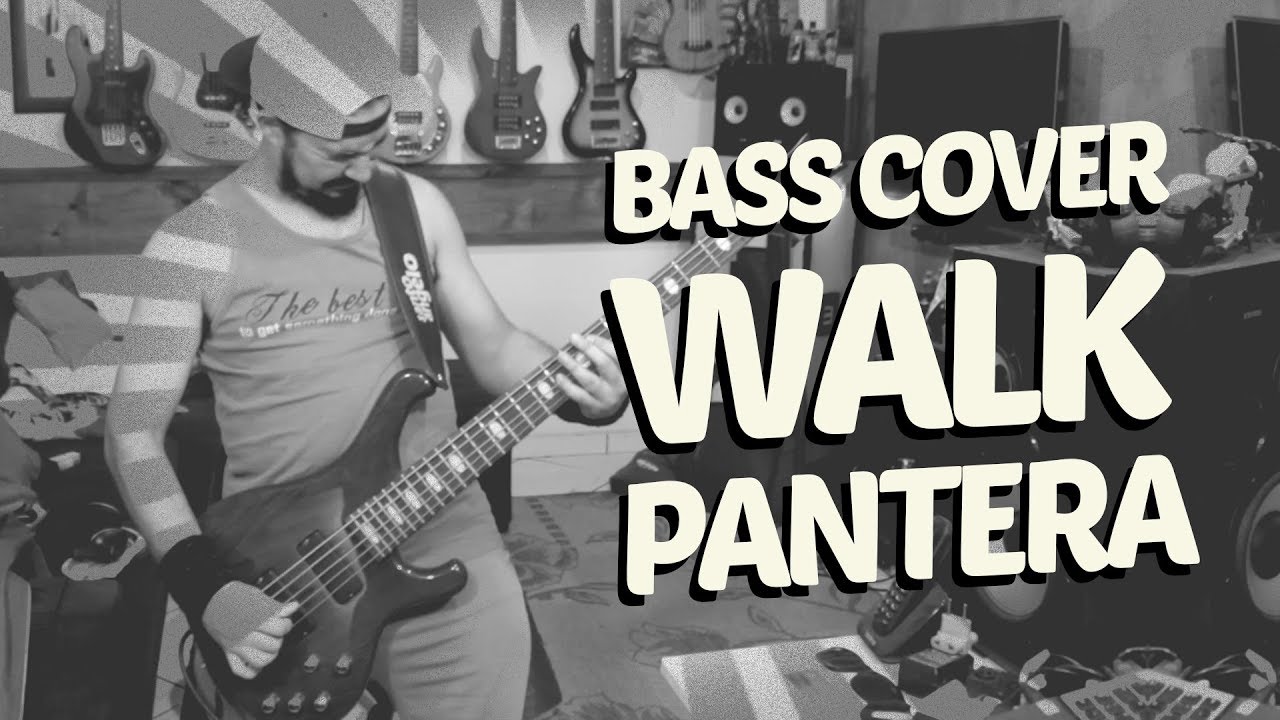 WALK - Pantera - [BASS COVER] - YouTube