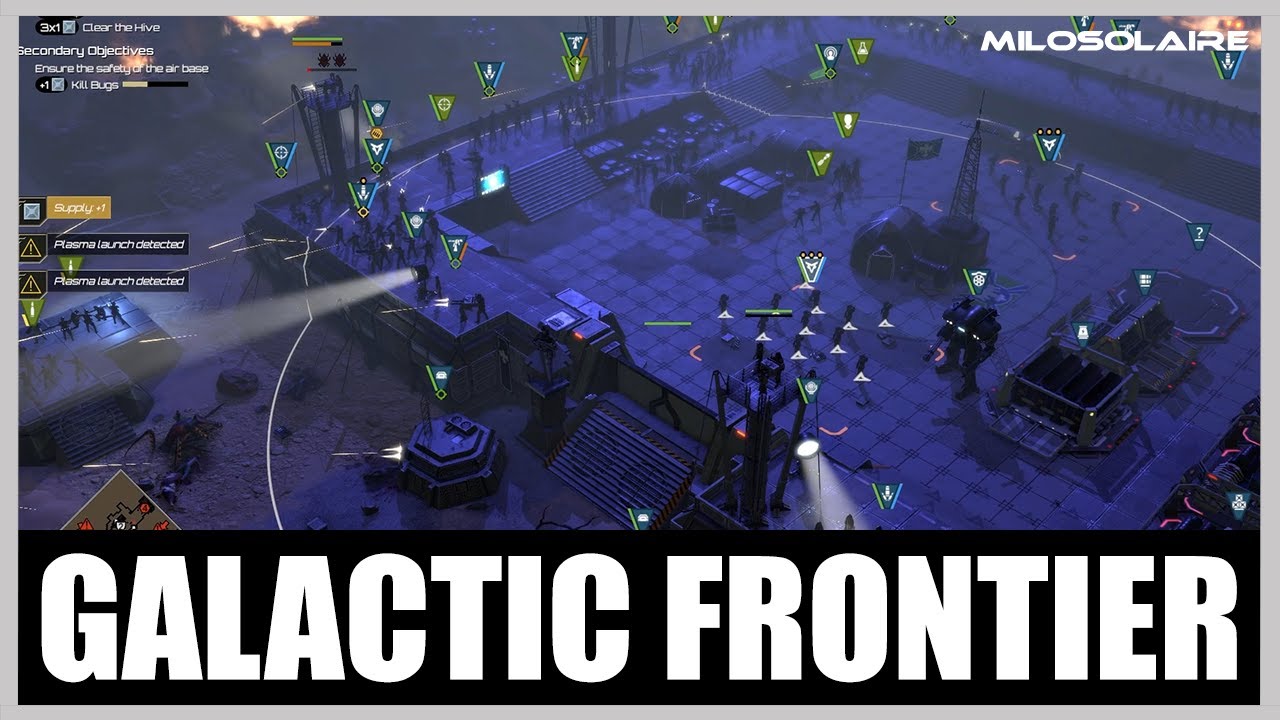 Galactic Frontier | Steam Workshop Map | Starship Troopers: Terran Command - YouTube