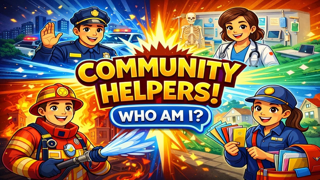 Community Helpers! Who Am I? - YouTube
