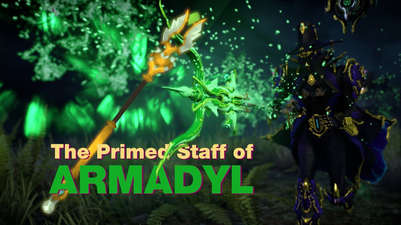 The STAFF OF ARMADYL Prime (Scourge Prime) | WarFrame builds - YouTube