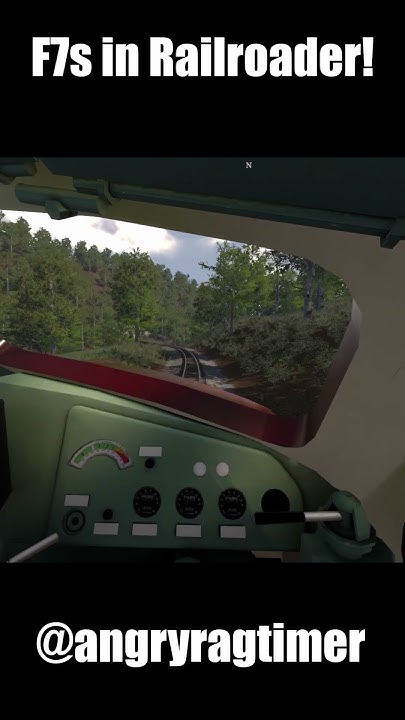 F7 Diesel in Railroader Mod #gaming #railroader #railroadergame #trains #diesel #shorts # ...