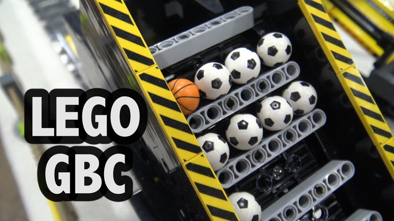LEGO Great Ball Contraption at Philly Brick Fest 2018 - YouTube
