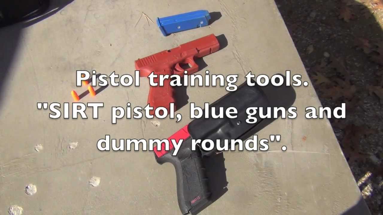 SIRT Pistol (and other training tools). - YouTube