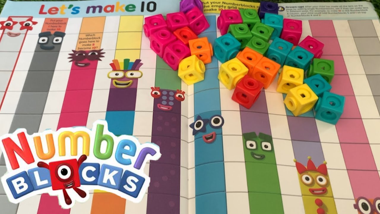 UNLOCK NUMBERBLOCKS MATH LINK CUBE ACTIVITY TOY | LET'S MAKE 10 ...