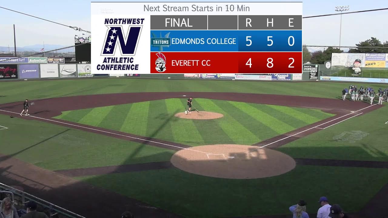 Baseball: Everett Vs Edmonds Tritons (Rivalry Day - Game 1) - YouTube