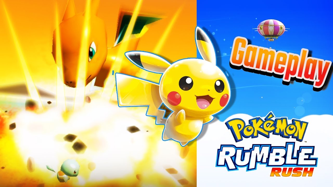 Pokémon Rumble Rush Game Gameplay - YouTube