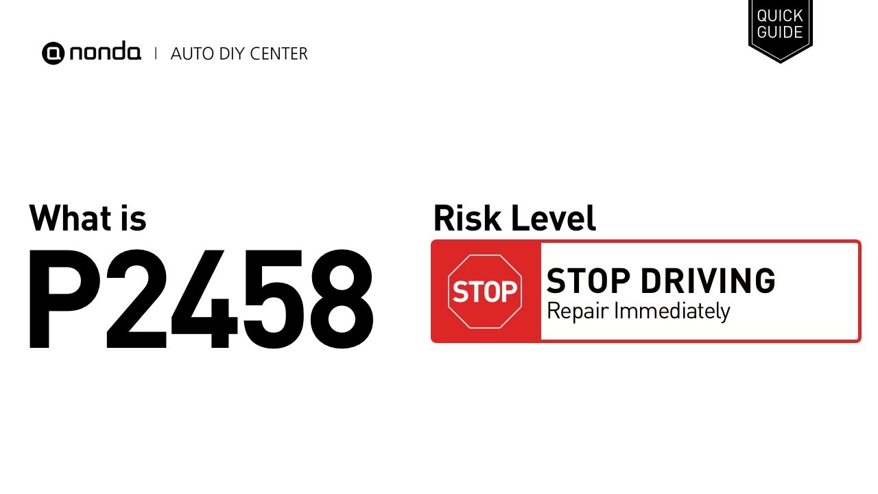 What is P2458 Engine Code [Quick Guide] - YouTube