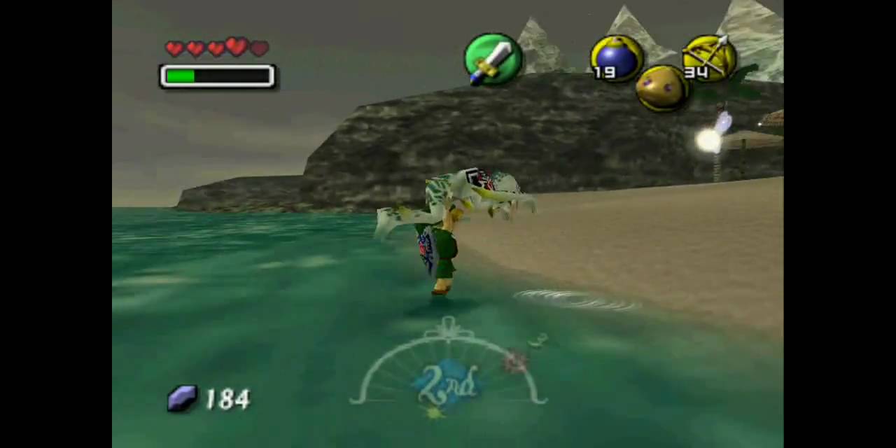 Majora's Mask - Pick up Mikau as Human Link - YouTube