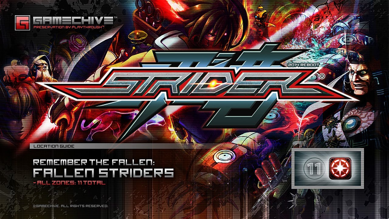 Strider [2014] (Remember the Fallen: All Fallen Striders, 11 Total) PS4 ...