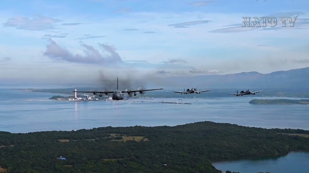 US-Philippines Bilateral Flight Exercise at Clark Air Base - YouTube