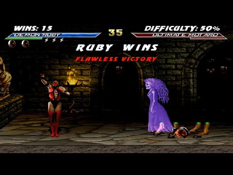 MORTAL KOMBAT CHAOTIC NEW ERA - DEMON RUBY FULL PLAYTHROUGH - YouTube