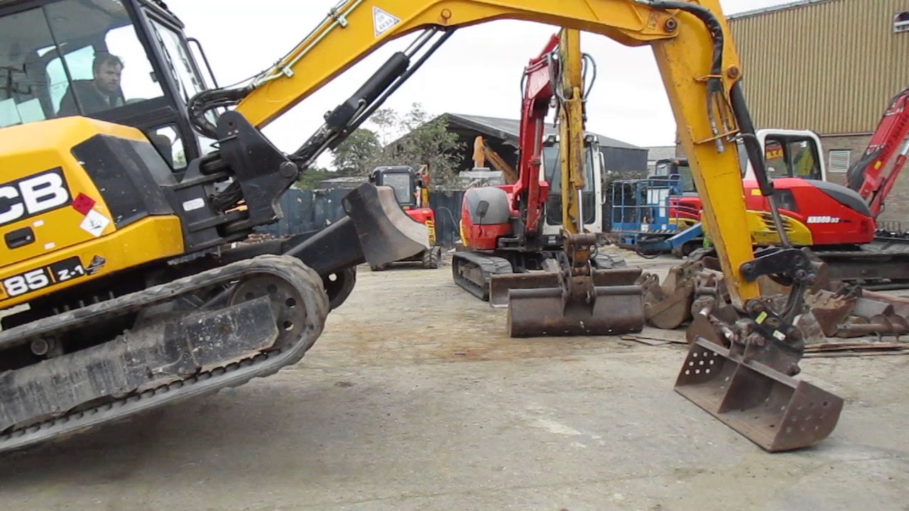 JCB 85Z-1 EXCAVATOR - YouTube