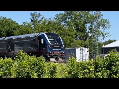 AMTK 319 @ Pacific, MO (5/11/24) - YouTube