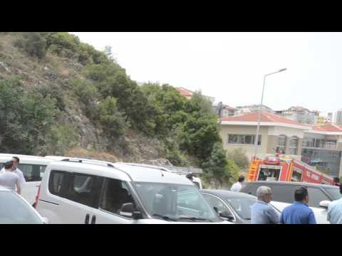 KUŞADASI'NDANKORKUTAN YANGIN
