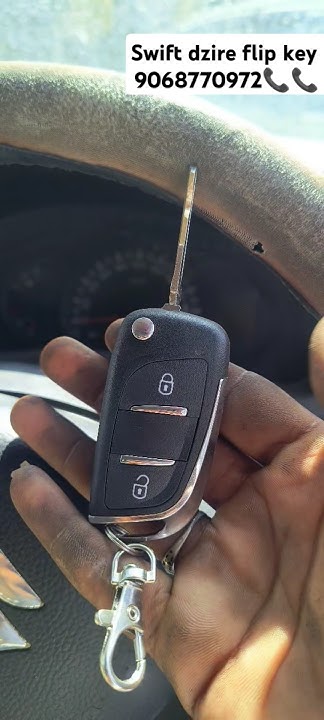 Swift dzire flip key programming success all car's flip key solutions - YouTube