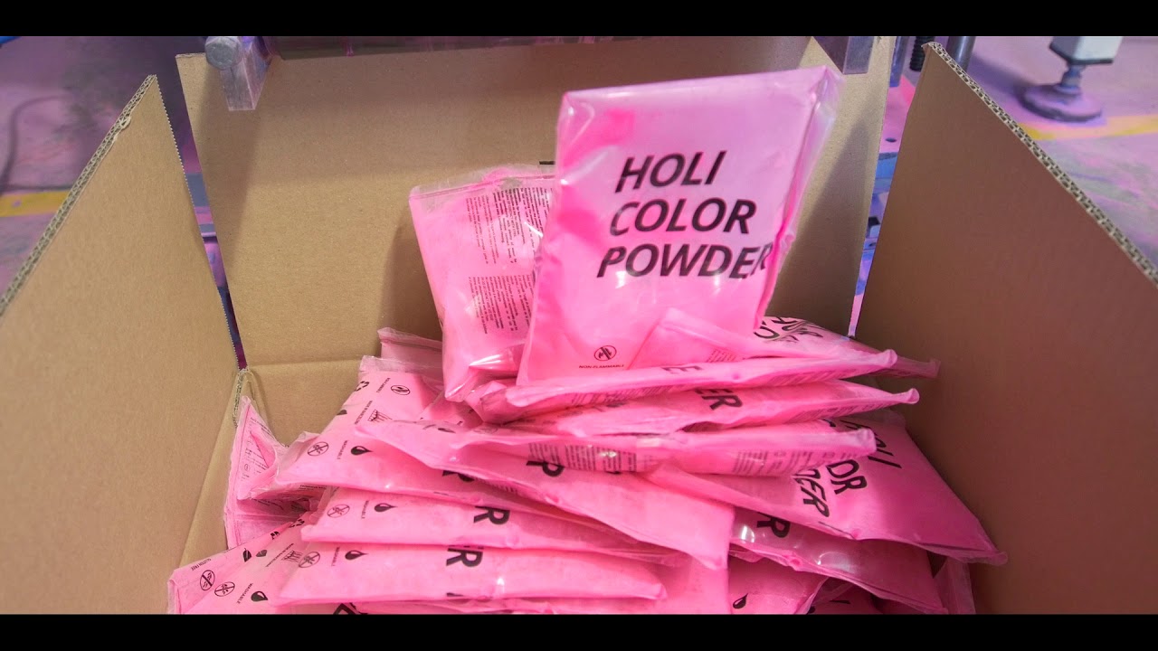 HoliCompany - Holi Color Powder | How it's made - YouTube