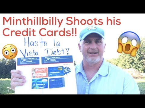 Want to be DEBT FREE? Dave Ramsey fan Shoots his Credit Cards on his ...