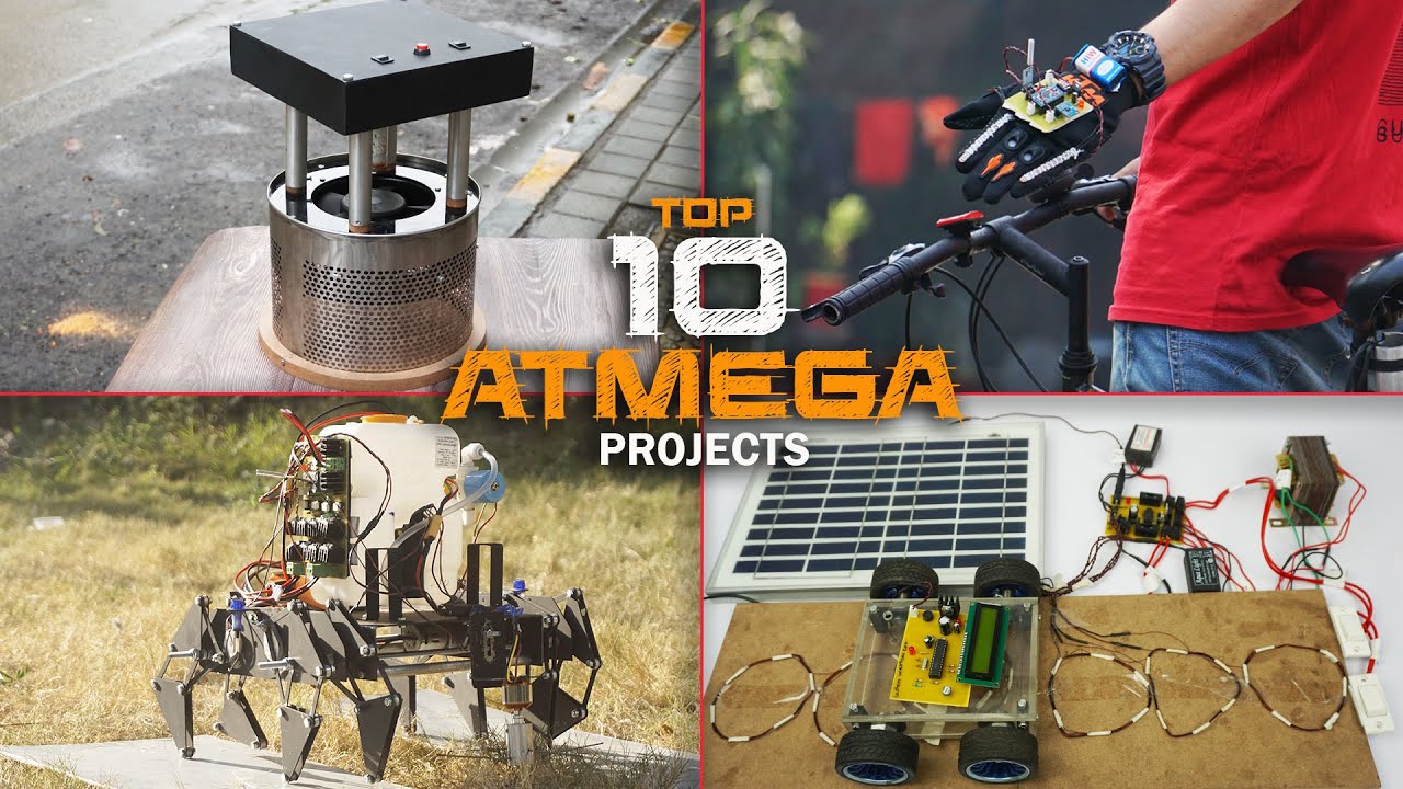 Top 10 Electronics Projects Using Atmega Microcontroller Youtube