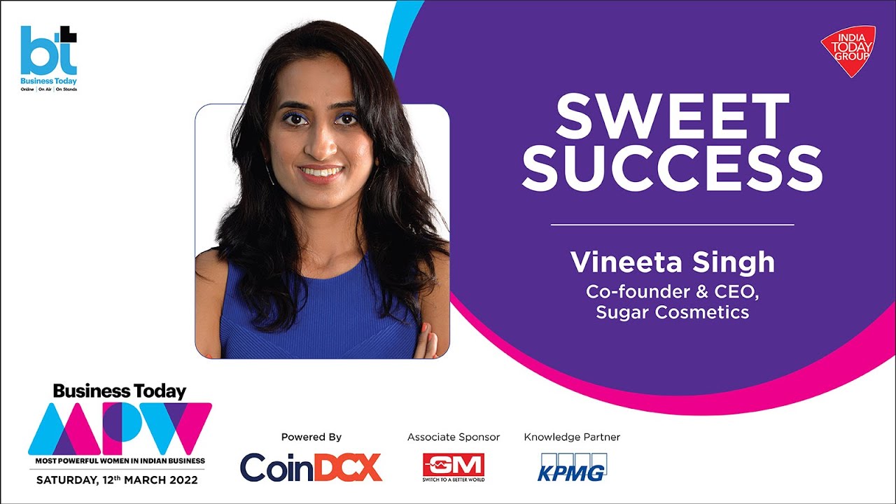 Vineeta Singh, CEO, SUGAR cosmetics on companies' series-D funding from ...