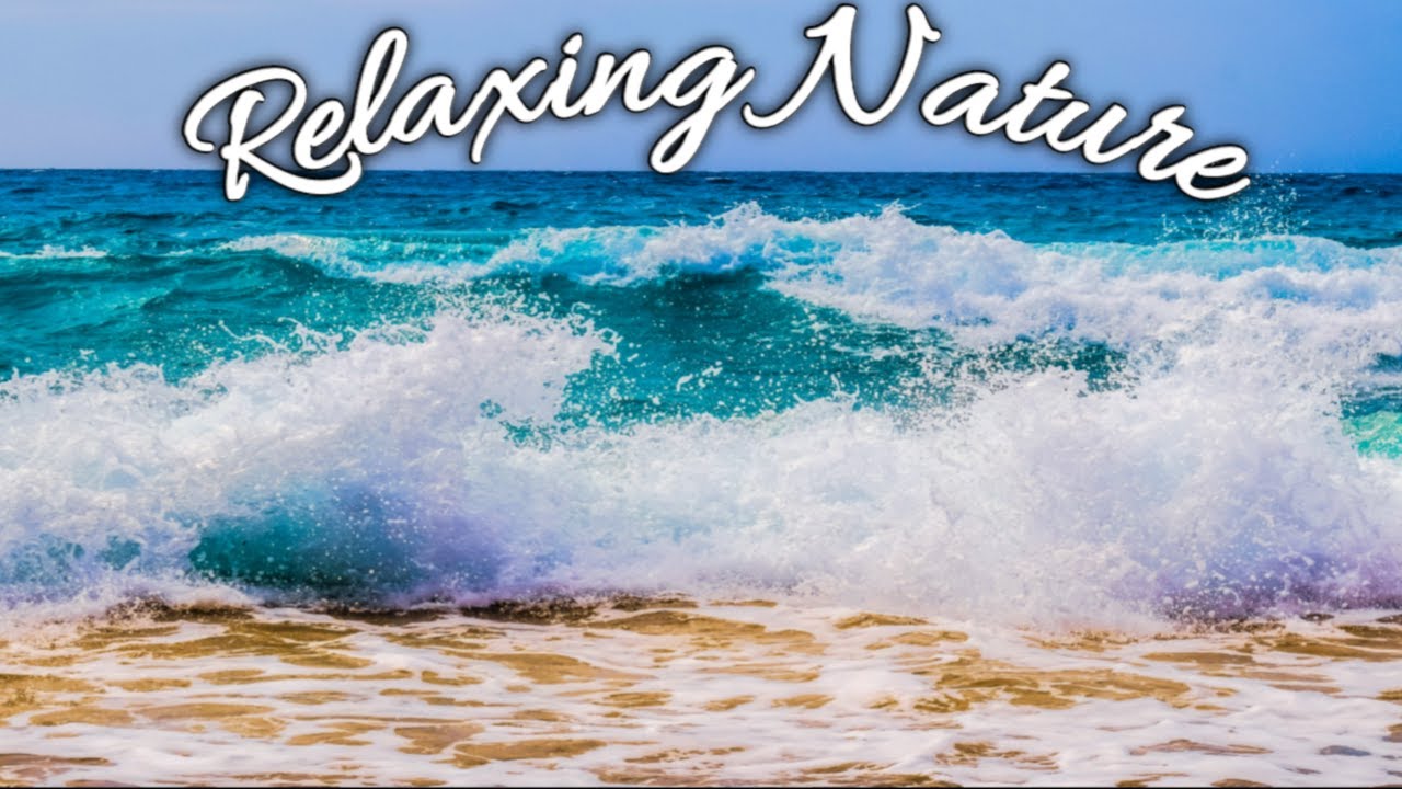 💤😴🌊 relaxing ocean waves rick roll l 4 hour relaxing ocean waves - YouTube