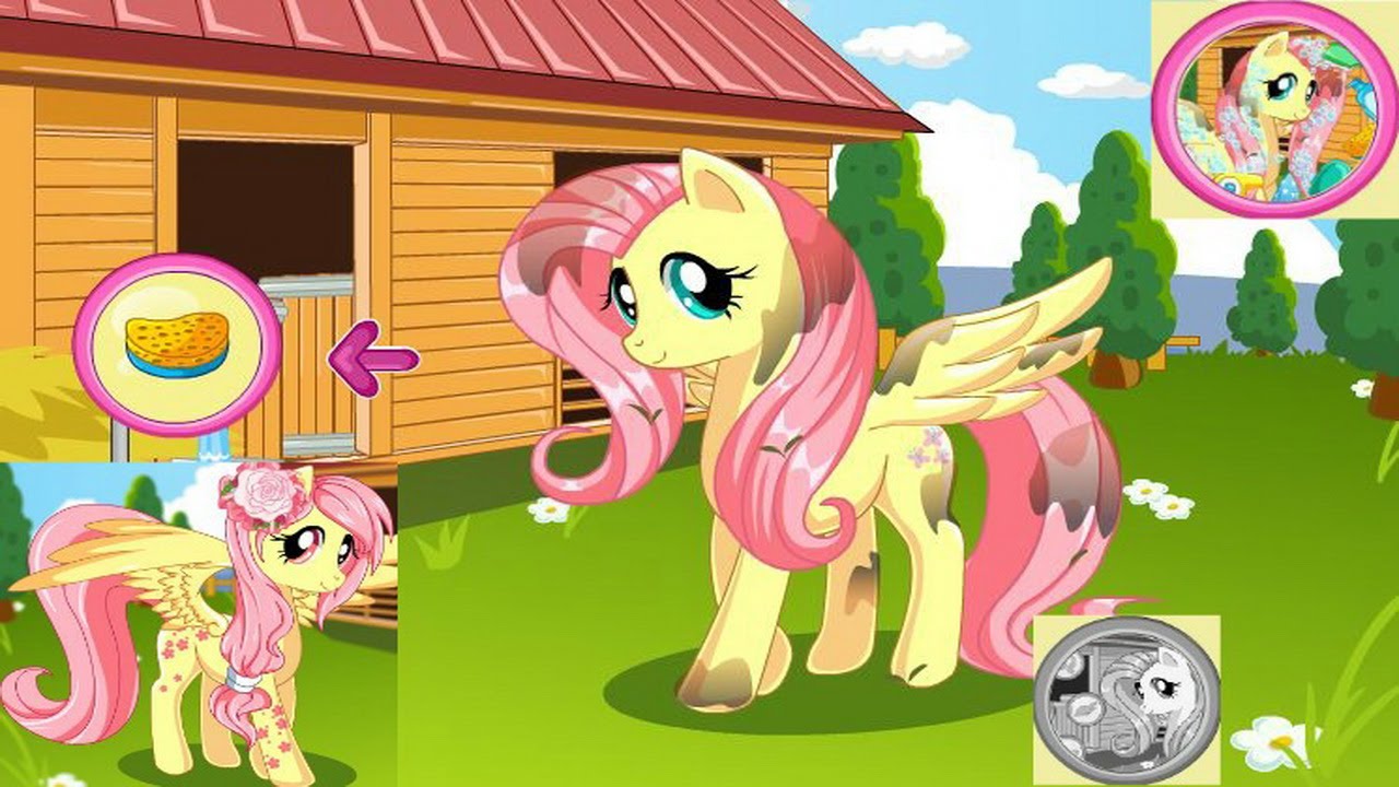 Great Pony Makeover Hair Salon Game Episode-Pony Caring Games-Fun Kids ...