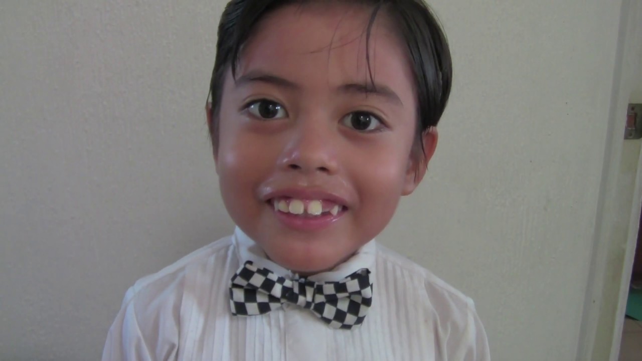 Moñito corbata para niño DIY cómo hacerlo - YouTube