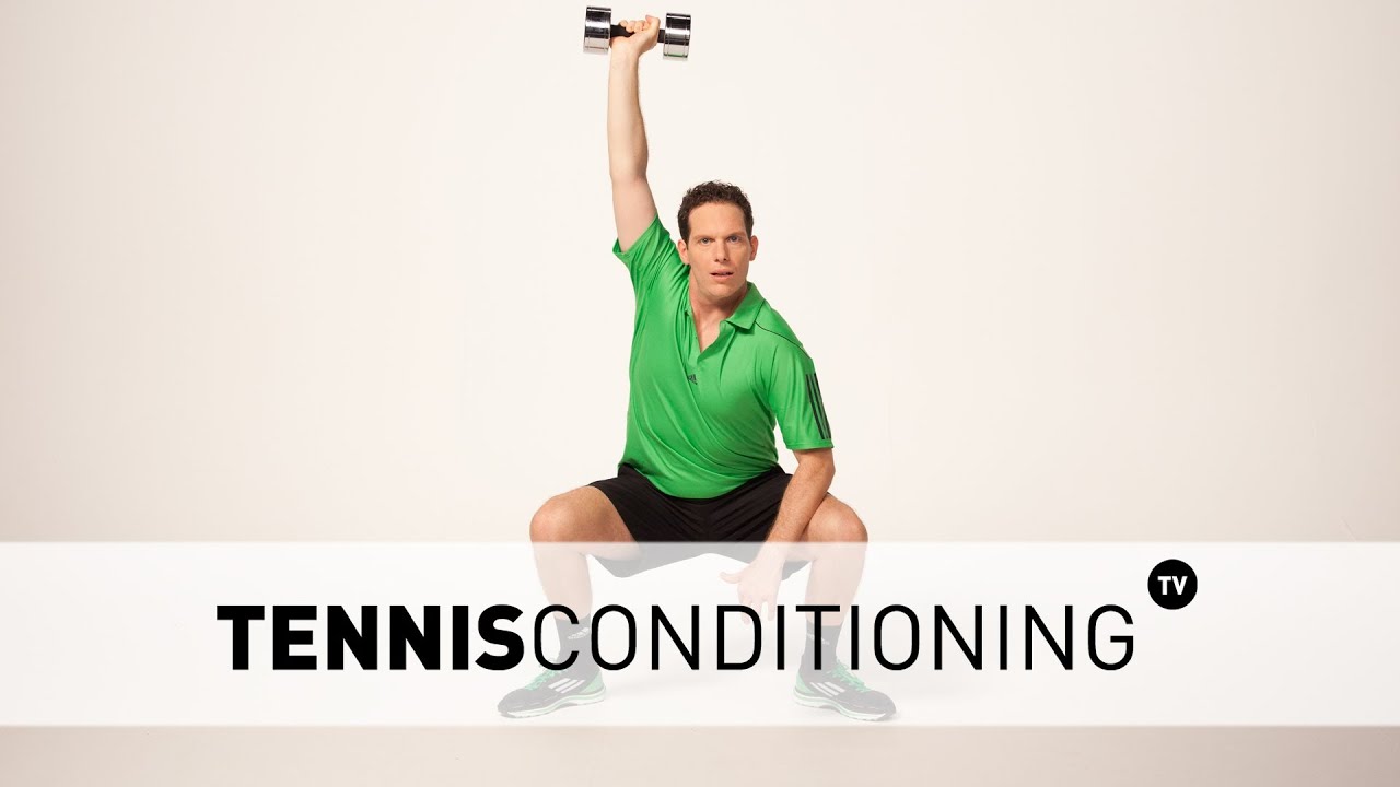 Single Arm Snatch to Overhead Squat | Tennis Conditioning - YouTube
