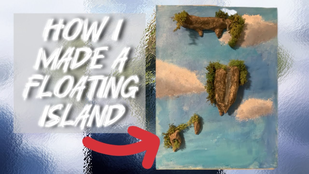 Making a floating sky island!!! - YouTube