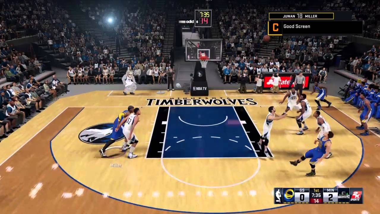 NBA 2K16- Brick Wall For Big Men - YouTube