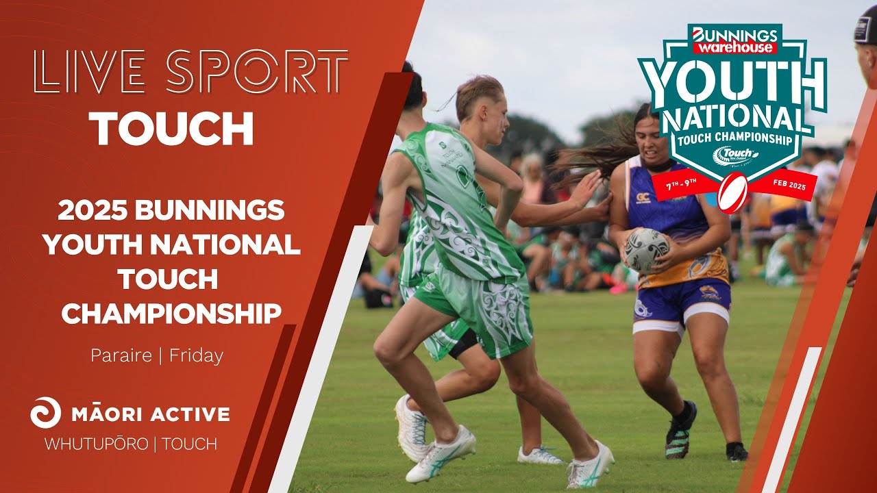 U18 Mixed | Manawatu v Wellington | 2025 Bunnings Youth National Touch ...