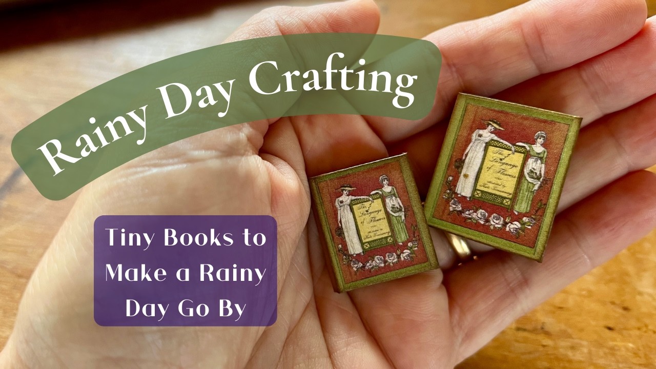 Making Miniature Books That You Can Read! - DIY Tiny Book - Doll House ...