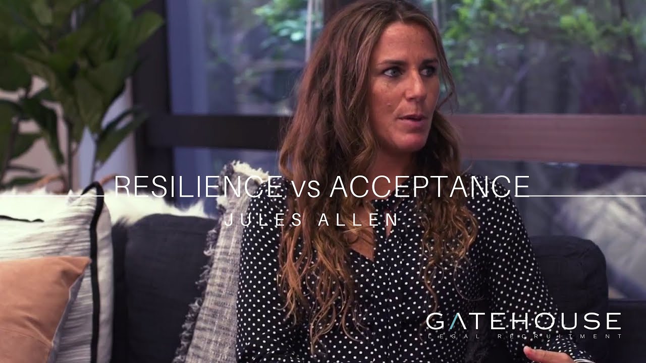 Jules Allen | Resilience v Acceptance - YouTube