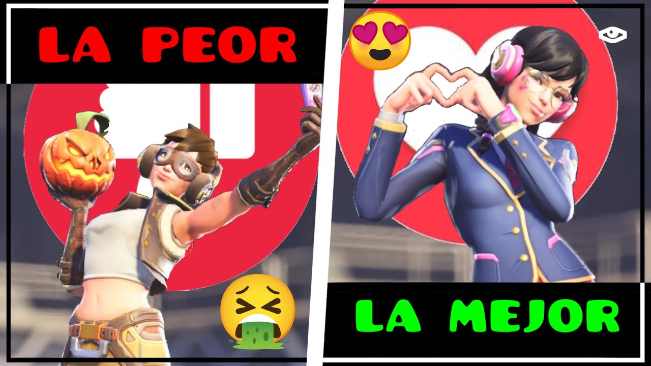 😍 La Mejor y Peor Skins para cada tanque en OW2 🤮 - YouTube