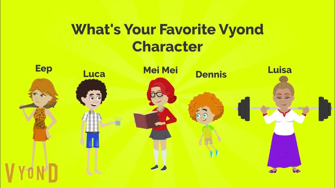 What's Your Favorite Vyond Character - YouTube