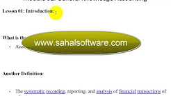 Accounting By Mohamed Jama - Sahalsoftware - YouTube