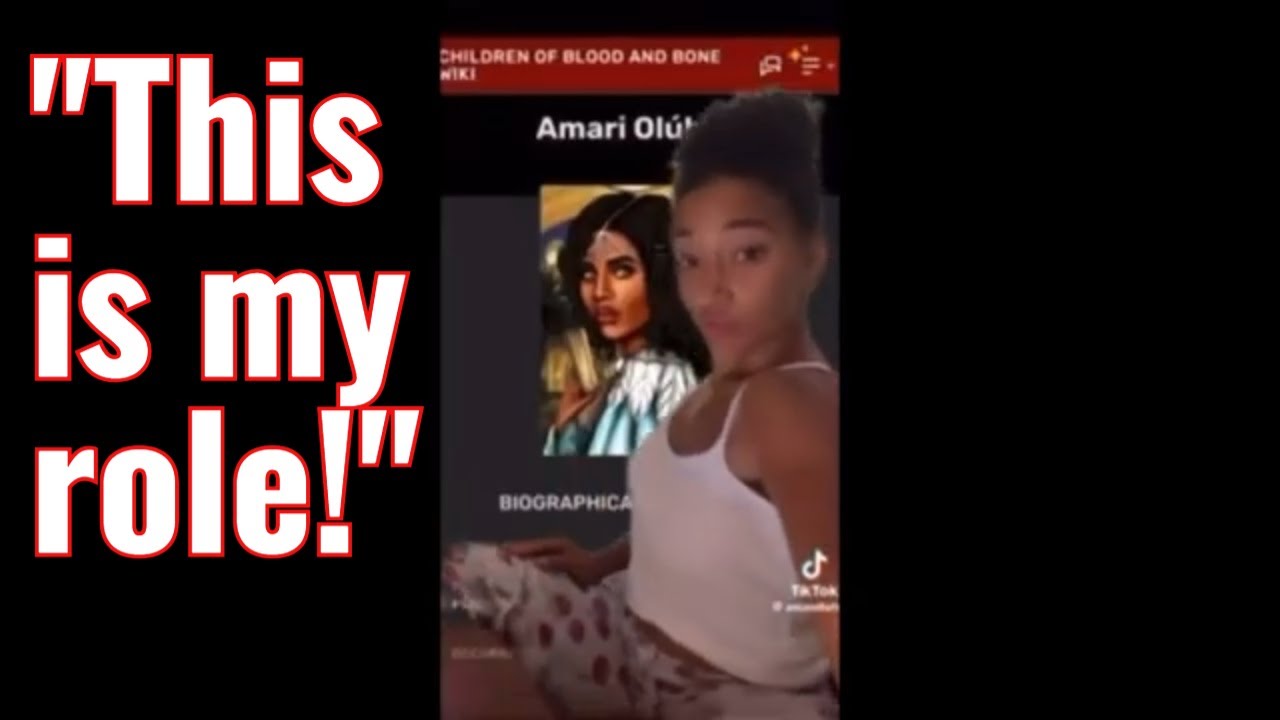 Amandla Stenberg RESPONDS To COLORISM Allegation - YouTube