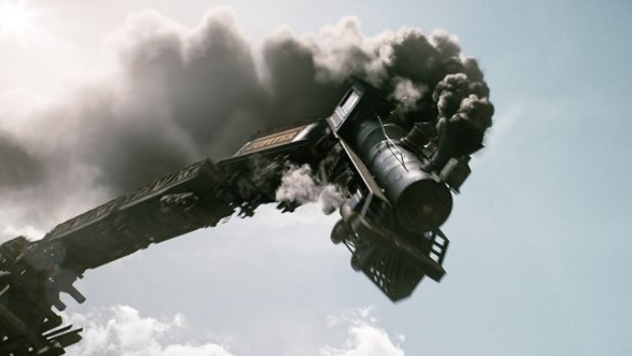 Throwing Steam Trains Off A Cliff - YouTube