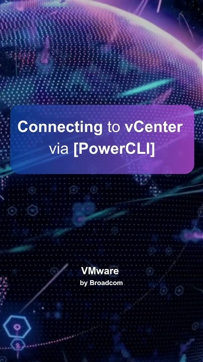 PowerCLI: Connecting to vCenter #shorts #avs #azure #vmware #powercli - YouTube