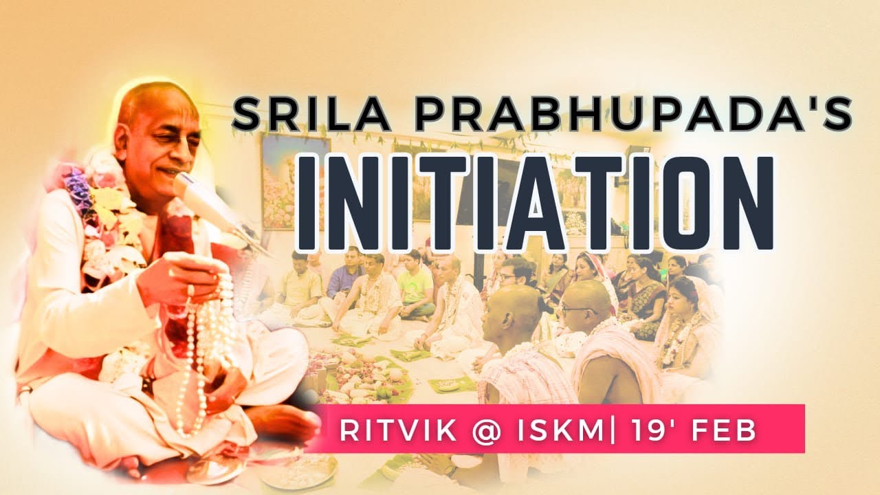Ritvik Initiation Ceremony @ ISKM Singapore - YouTube