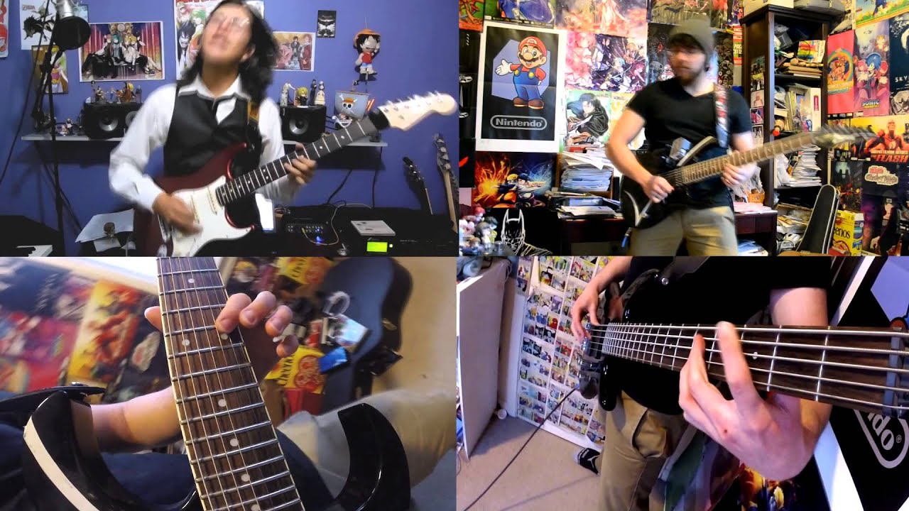 Death Parade Opening "Flyers" Guitar Cover ft. jparecki95 - デス・パレード ...