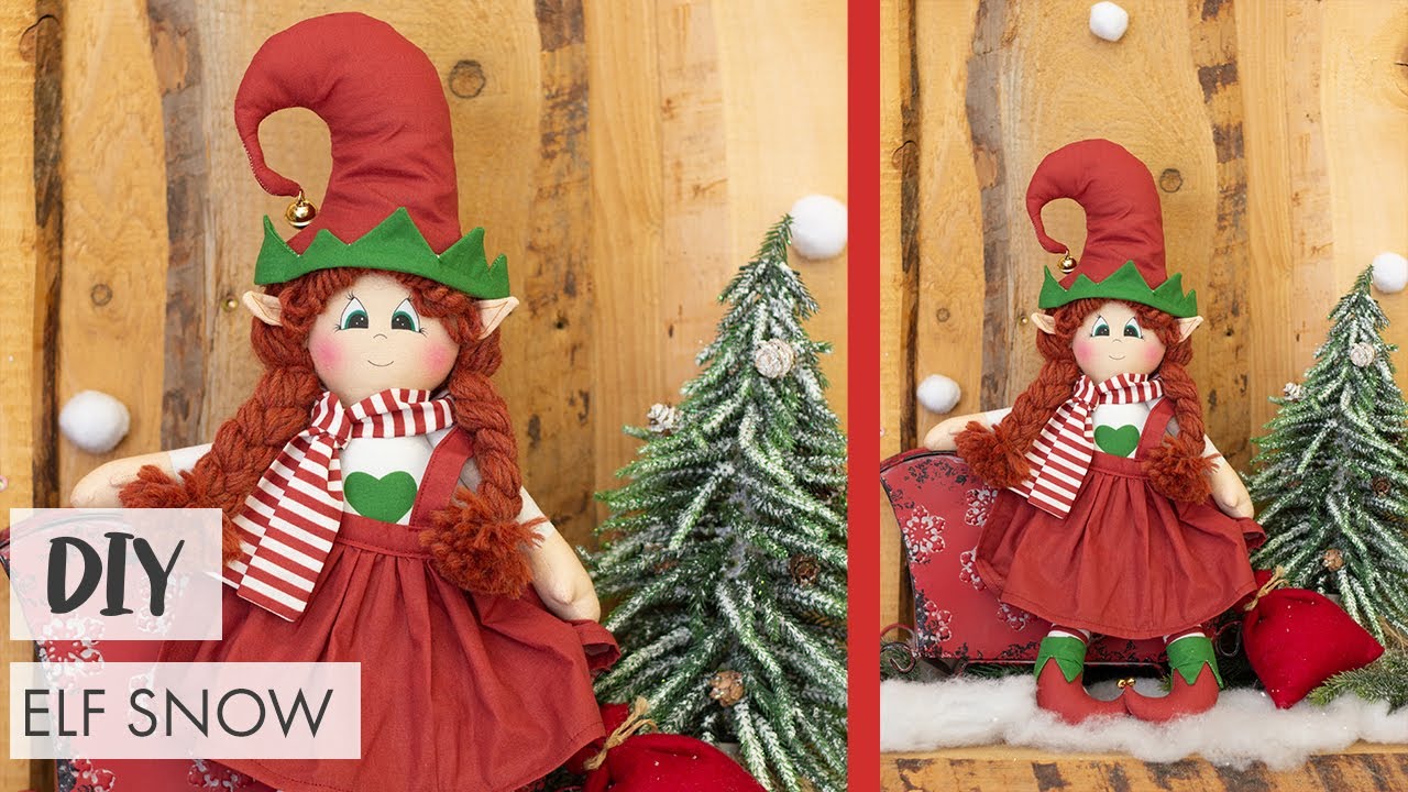 DIY Tutorial Elf Snow | Elfa Neve | Elfin Neve - YouTube