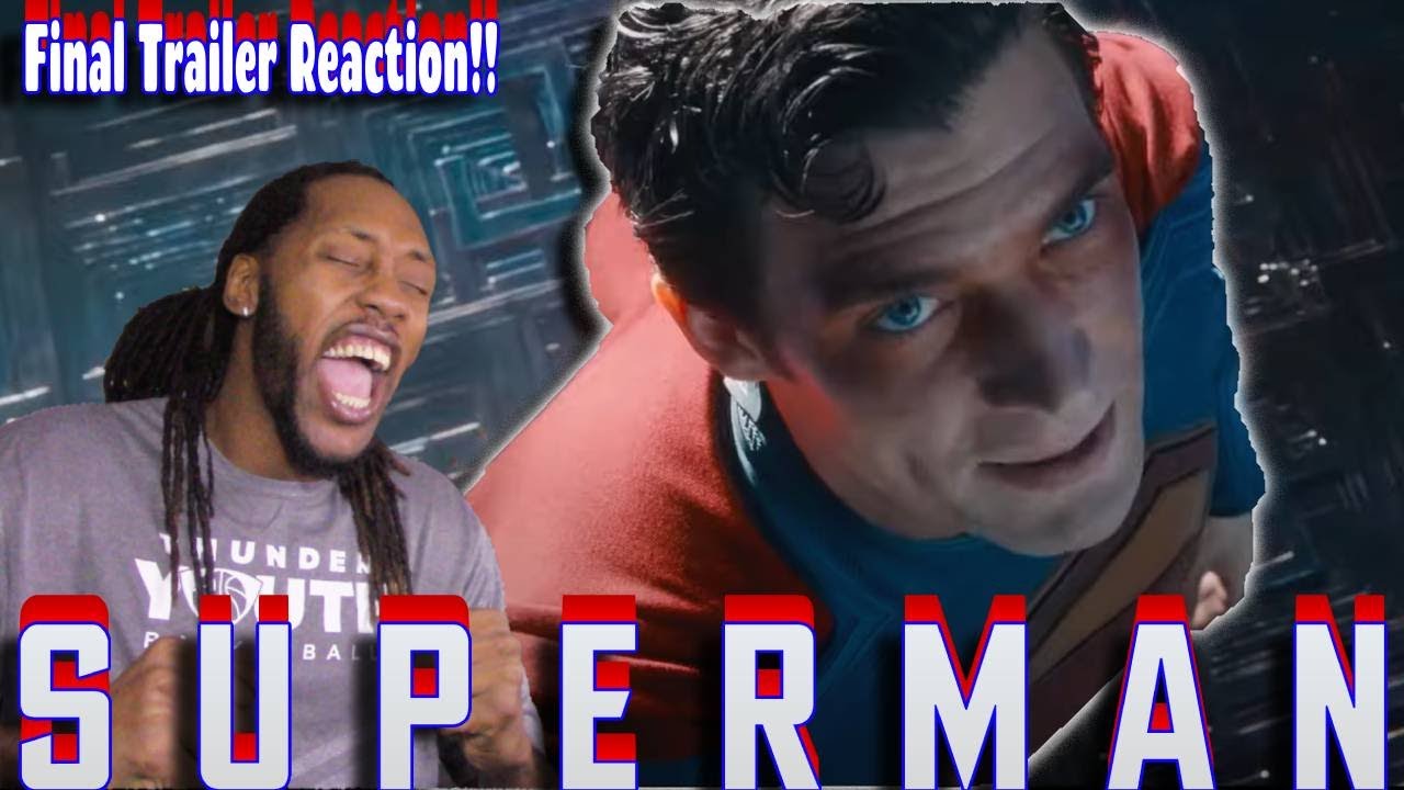SUPERMAN FINAL TRAILER REACTION!! New Trailer Breakdown | DC Studios ...