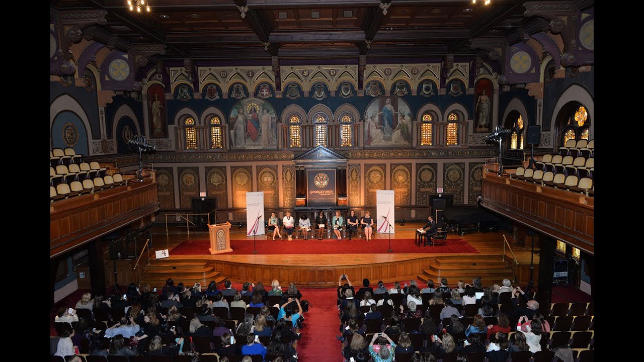 Debate in Gaston Hall | Power Shift 2016: Women and Leadership - YouTube