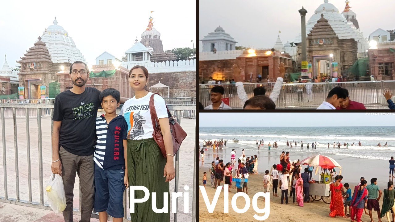 Puri Tour 🤗|| Puri Vlog Day 3 || Puri Vlog||Kolkata to Puri By Train ...