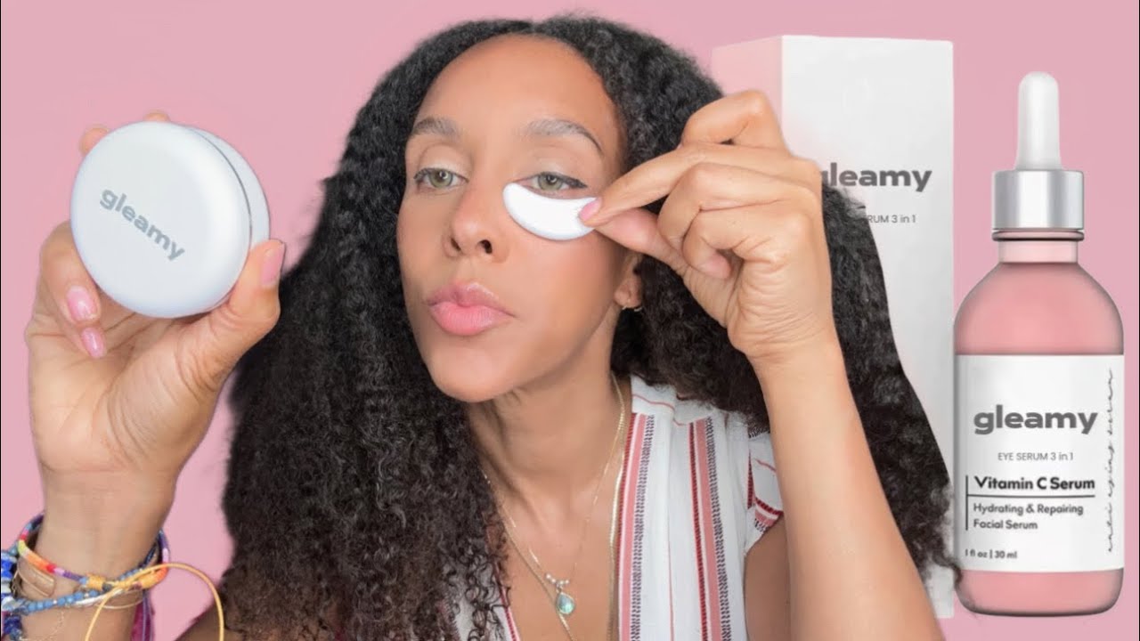 How I Fix My Dark Circles/ Gleamy Fast Way To Look Younger - YouTube