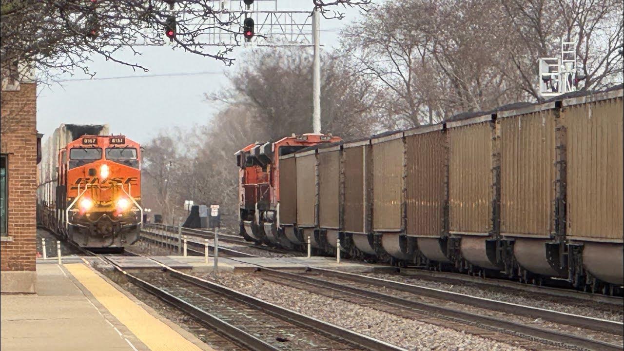 EMD's, a Warbonnet, and Lots More Action at Franklin Park & LaGrange, IL - YouTube