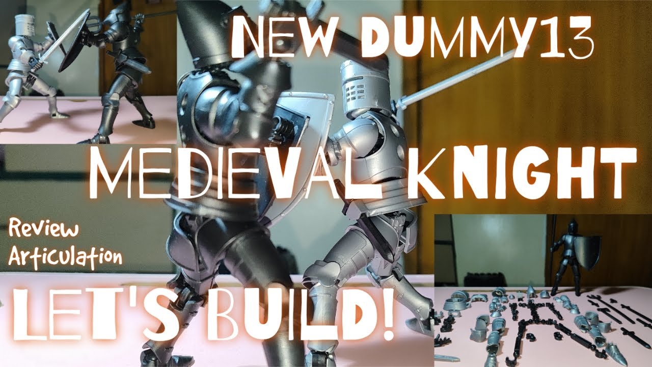 NEW! DUMMY13 Medieval KNIGHT! Let's Build! #dummy13 #lucky13 # ...