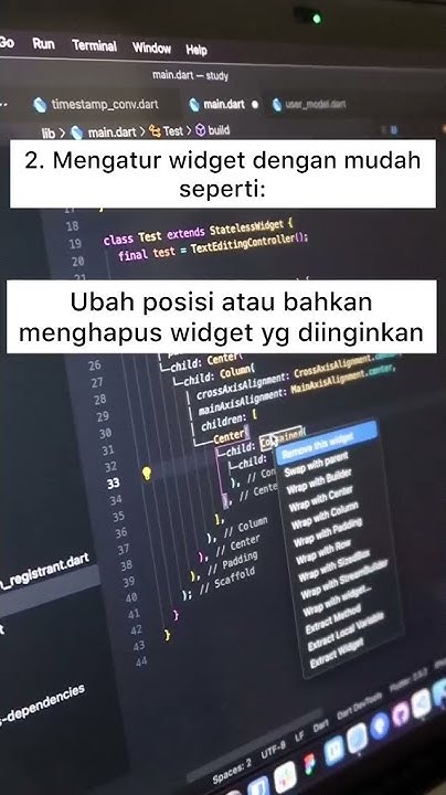 Very useful vscode shortcut for flutter developer #Shorts - YouTube