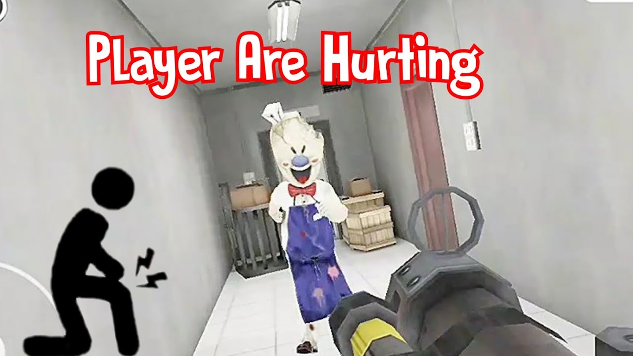 How to Make Player Are Hurting As J In Ice Scream 5 - YouTube